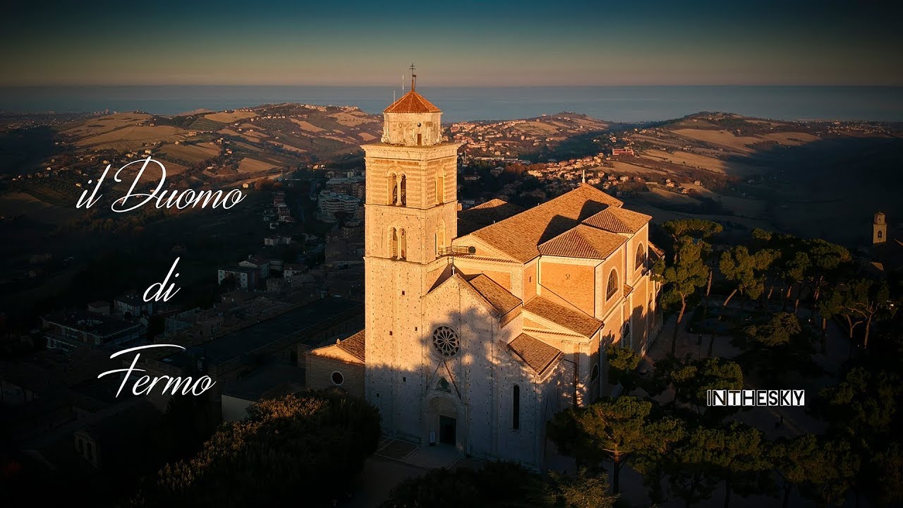 Il Duomo di Fermo - Marche from above - YouTube