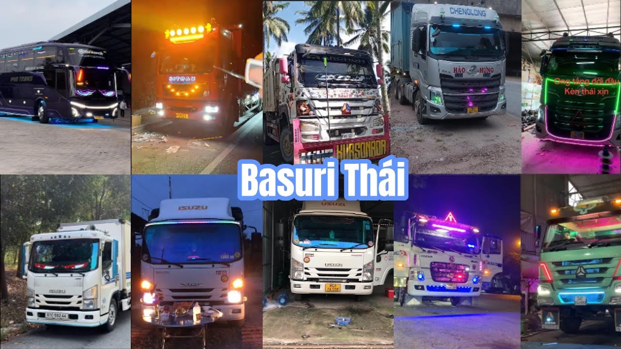 Xe tải bóp kèn basuri thái độ cực hay 2025 - YouTube