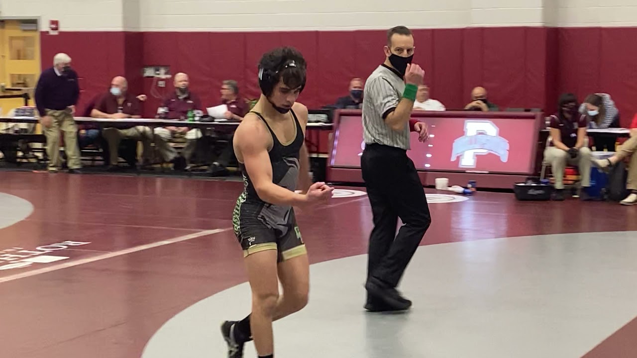 NJ 126 State Final: Brick Memorial's Vincent Santaniello dec. Bergen ...