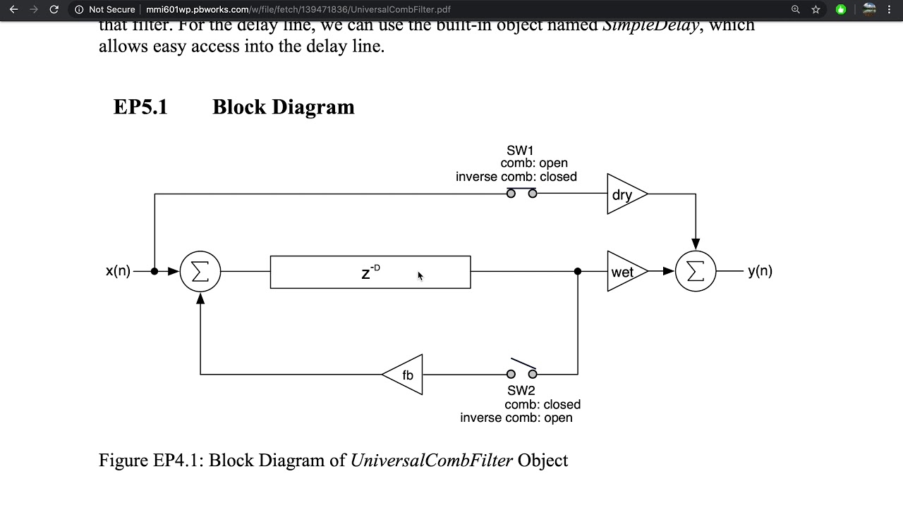 Universal Comb FIlter - YouTube