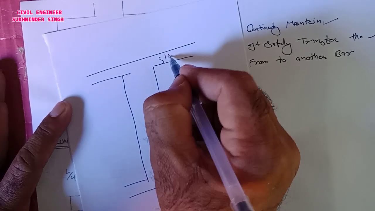 reinforcement lapping zone in column | lap length in RCC column | civil ...