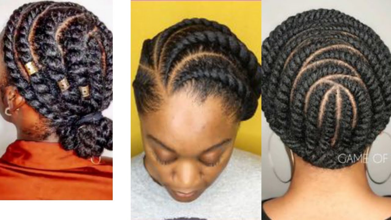Trending Flat Twist Cornrows//Stunning Flat Twist Cornrows Hairstyles ...