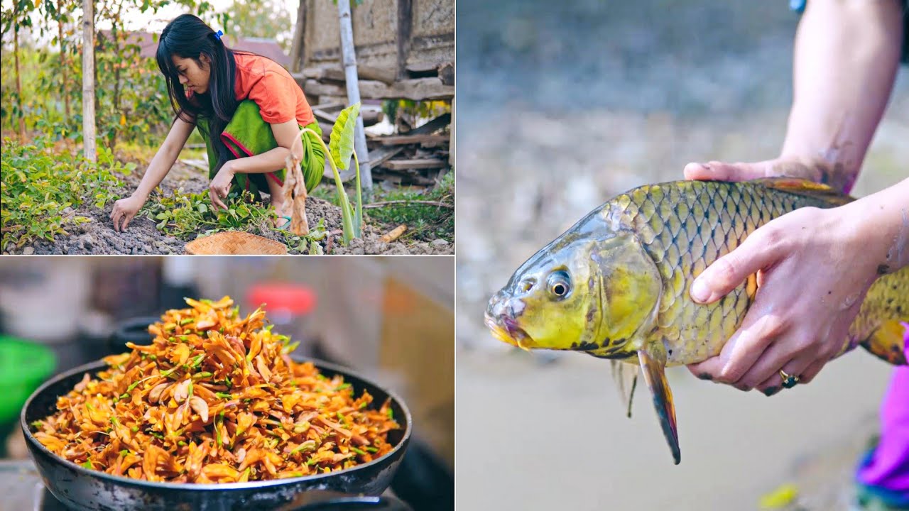 Tastiest Manipuri fish curry & Nongmangkha kangou - YouTube