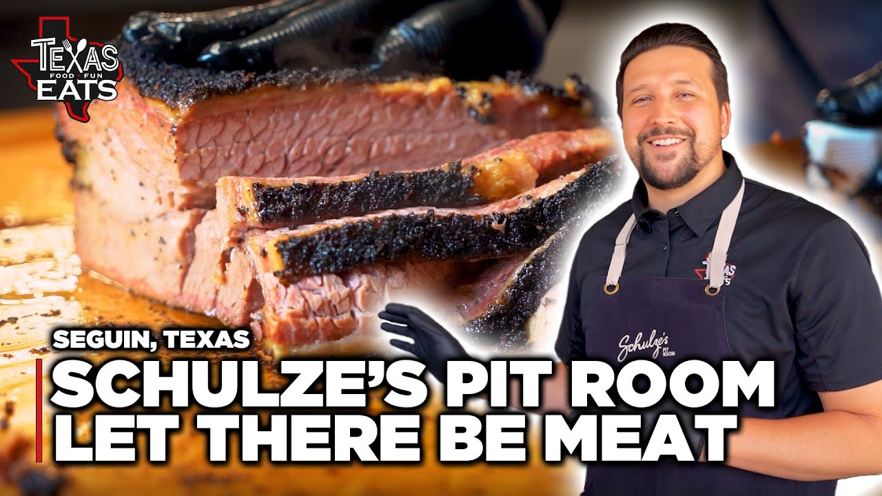 Let there be meat at Schulze’s Pit Room in Seguin, Texas - YouTube