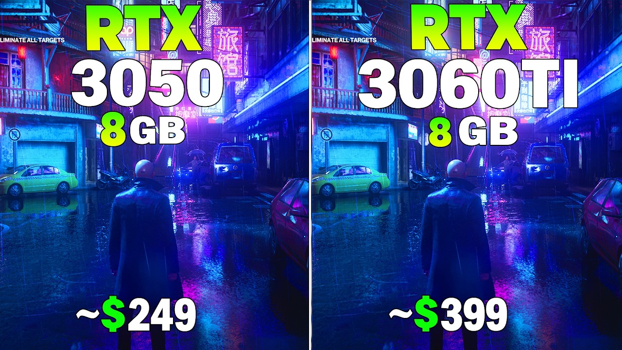 RTX 3050 vs RTX 3060 Tİ - Test in 12 Games - YouTube