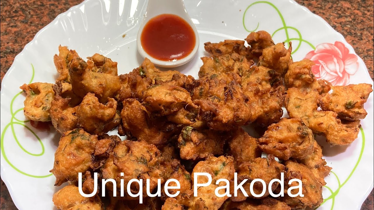 How to make all flour Crispy Pakoda/இது மாதிரி பக்கோடா மழையில செஞ்சு ...