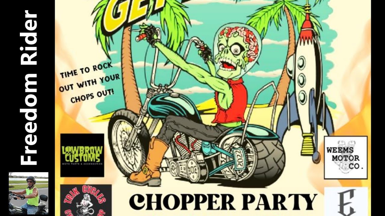 Motorcycle Chopper Party - YouTube