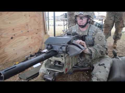 EIB MK 19 40mm grenade machine gun training