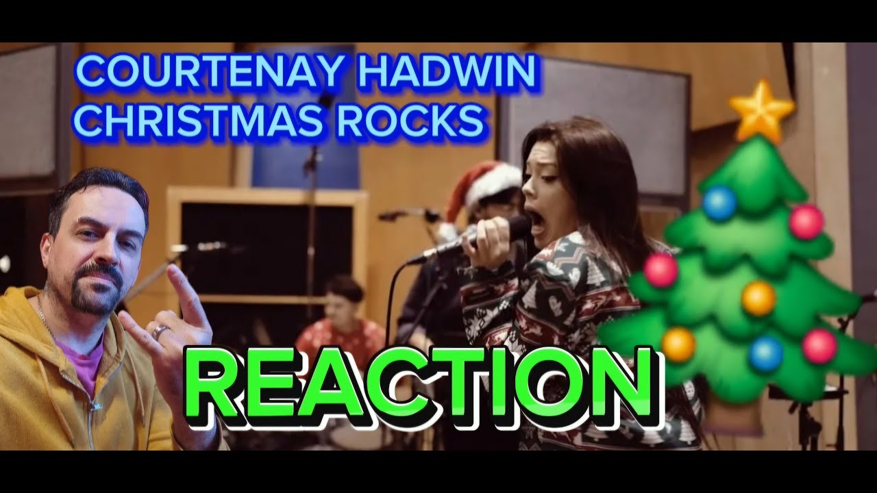 Courtney Hadwin - CHRISTMAS ROCKS (Live At Metropolis Studios) REACTION ...
