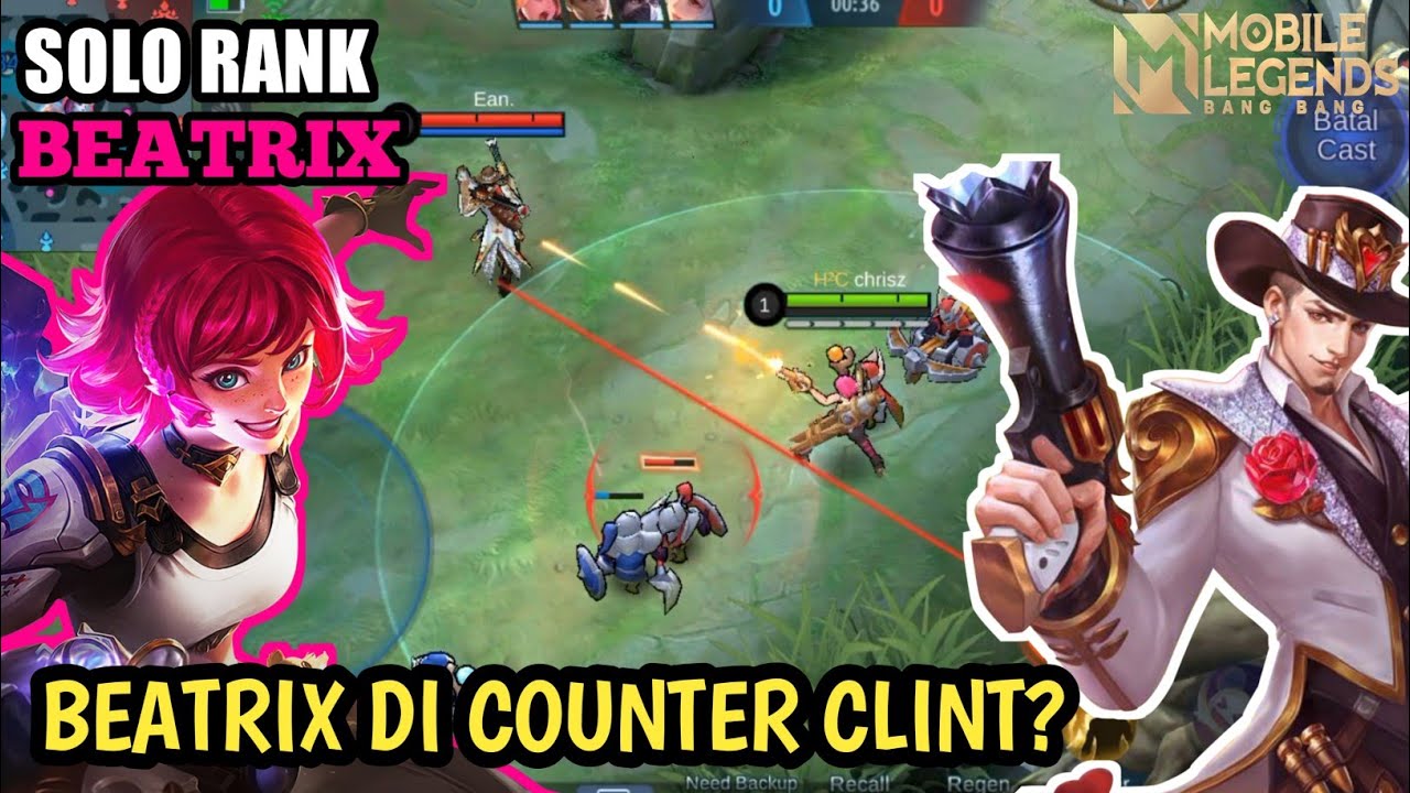 BEATRIX DI COUNTER CLINT?? - YouTube