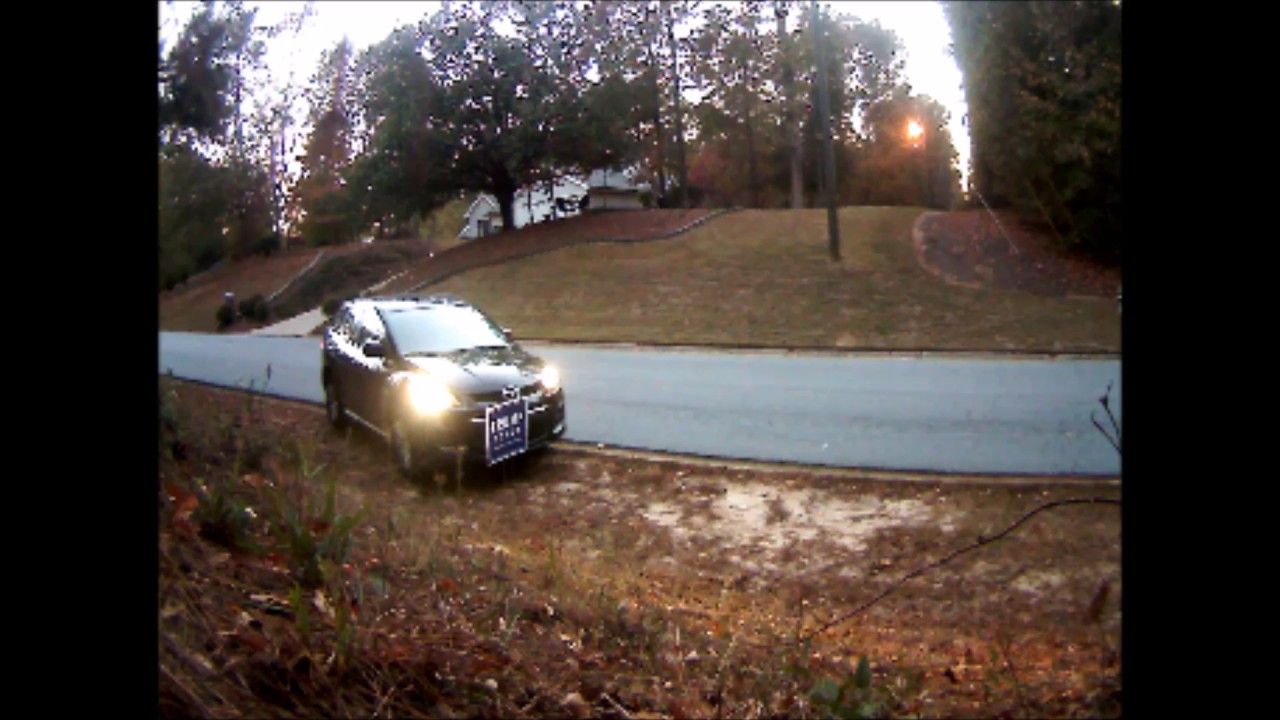 Trump sign ran over - YouTube