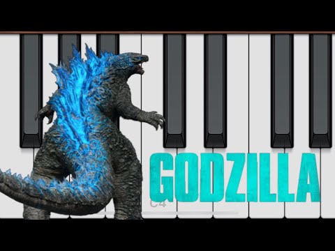 🦖GODZILLA THEME PIANO - YouTube