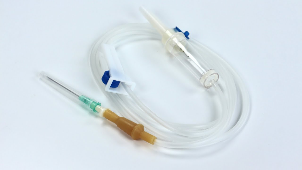 IV GIVING SET WITH MICRODROPPER (60DPM, PAEDIATRIC) - YouTube