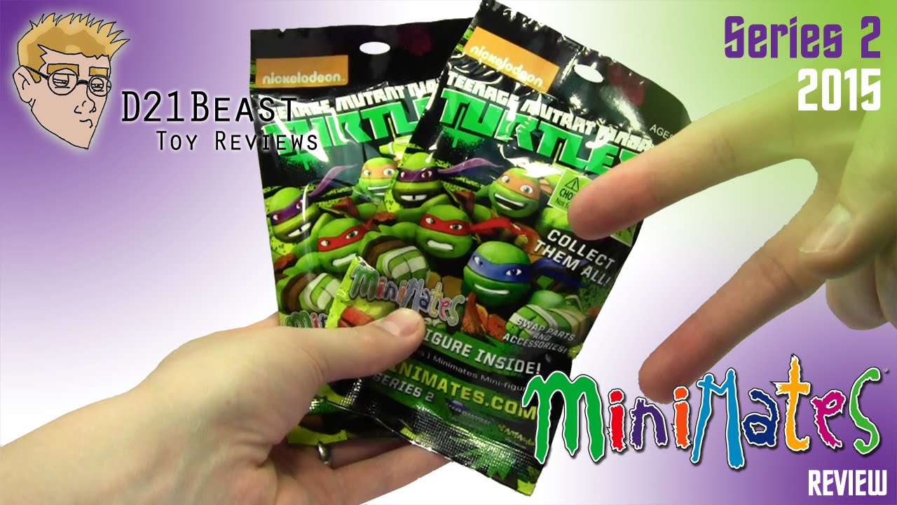 Minimates Teenage Mutant Ninja Turtles Blind Bag Unboxing - 2015 Series ...