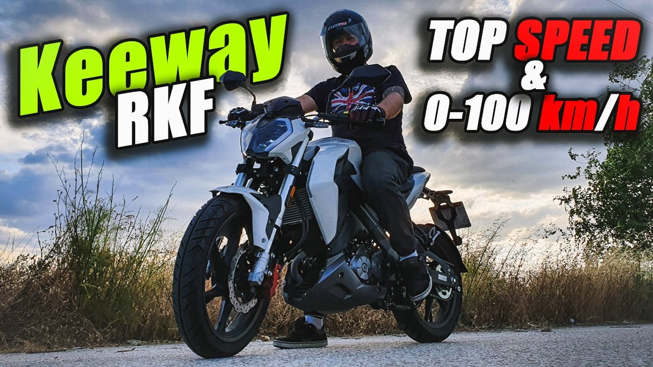 Keeway RKF 125cc TOP SPEED y 0-100 Km/h | JGP CREW - YouTube