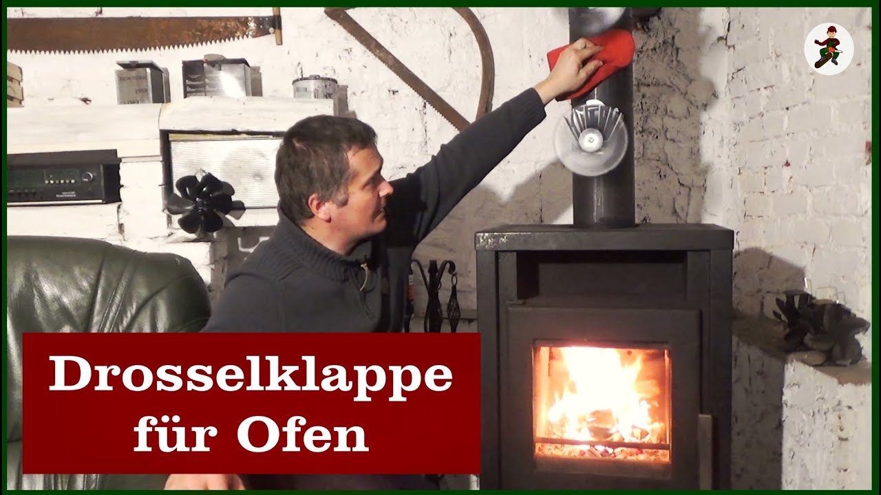 Wunderbar Drosselklappe Ofenrohr Stellung Bild