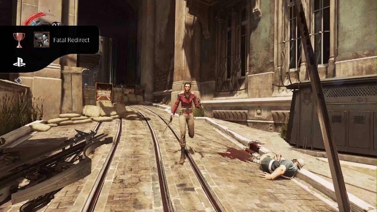 Dishonored 2 Kill Enemy With Their Own Bullet - YouTube
