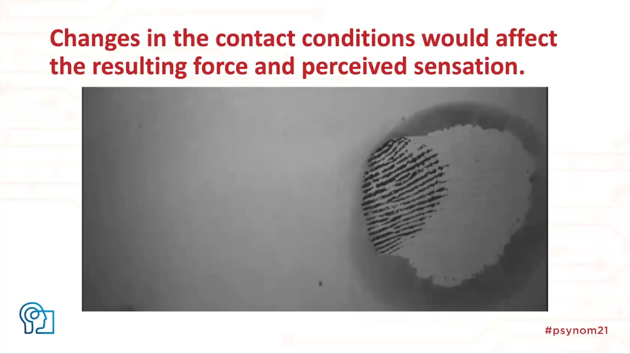 Finger motion and contact by a second finger influence the tactile ...