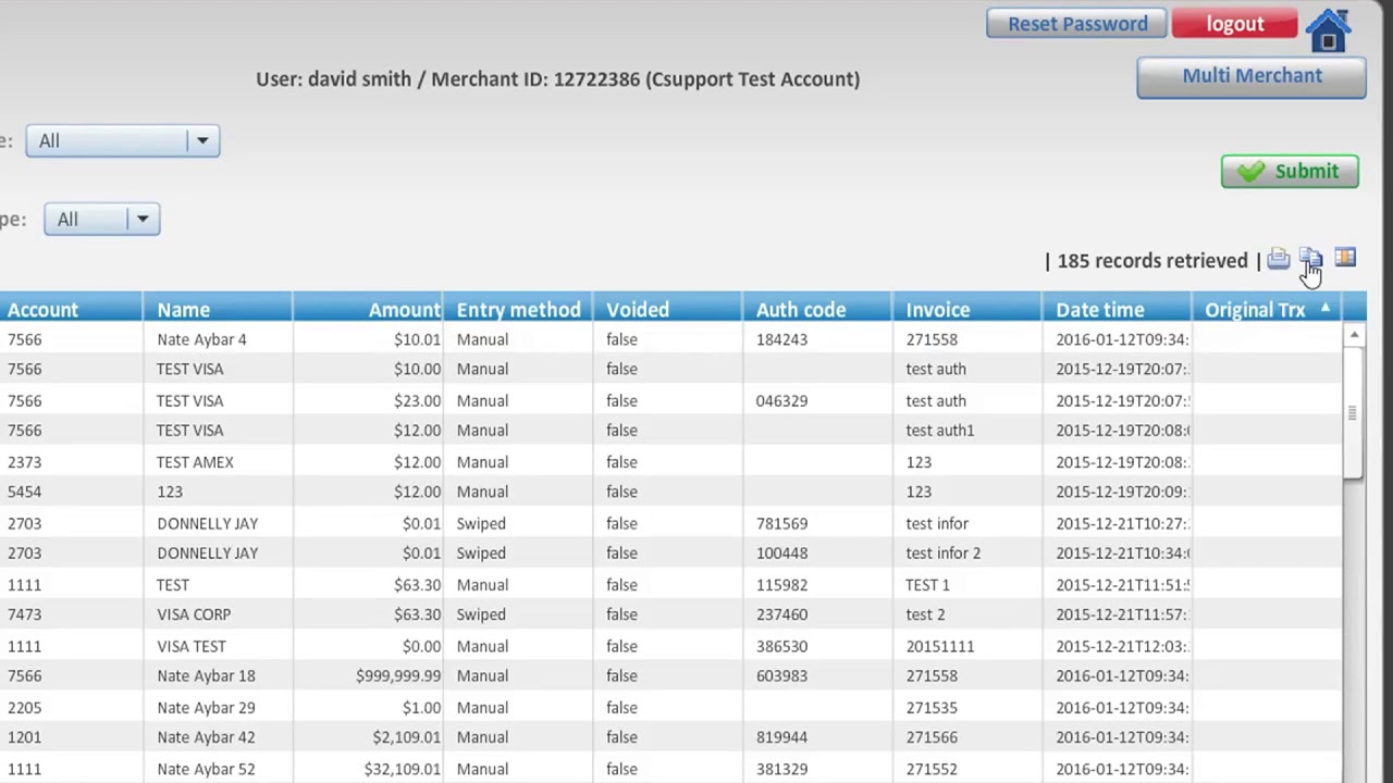 VT | Reports (Reprint + Transactions) - YouTube