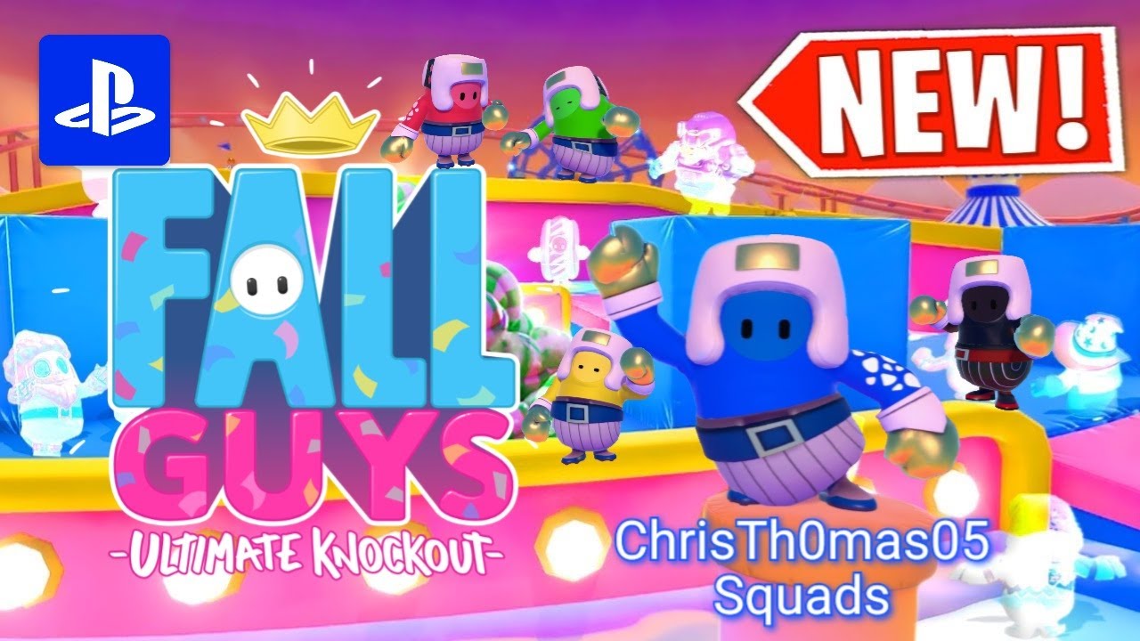 BlueBlurChamp’s Fall Guys Ultimate Knockout: Squads Show + Duos#2 - YouTube