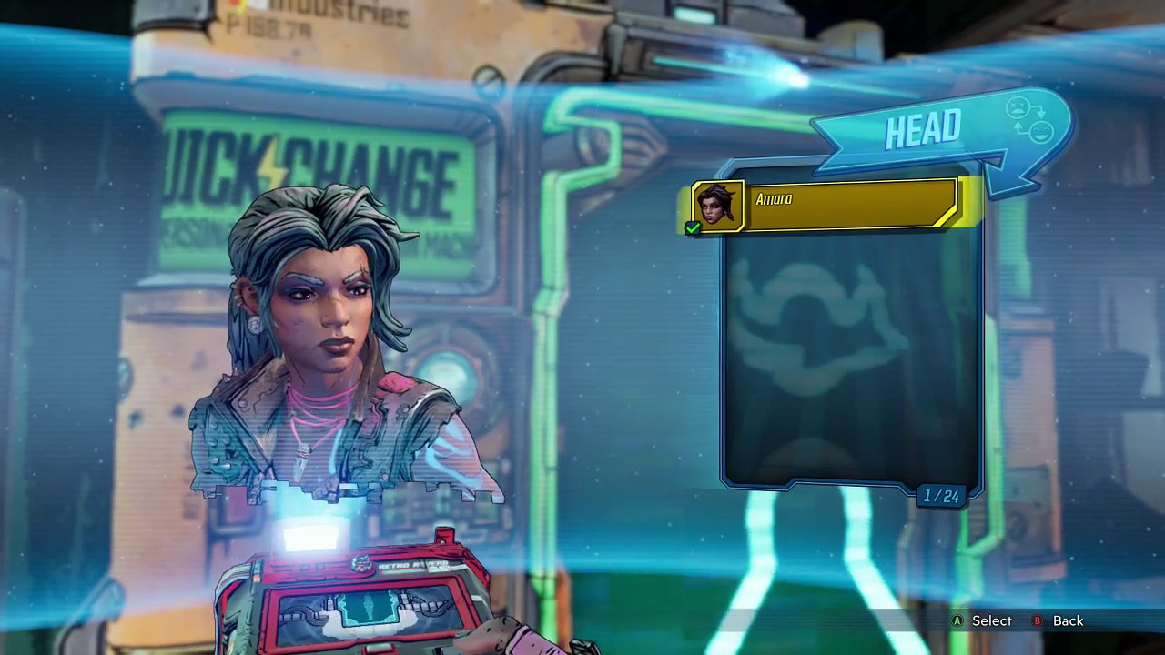 Borderlands 3 Change Siren Hair Colour - YouTube