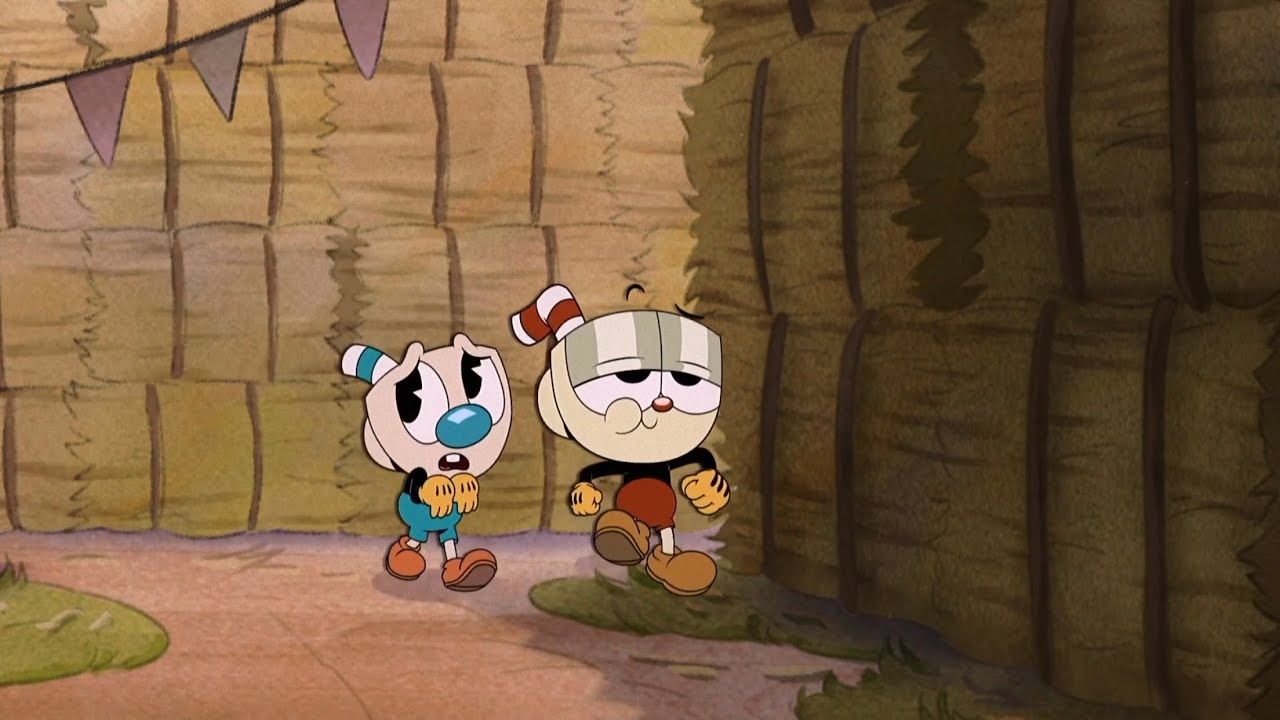 Baby Cuphead and mugman The Cuphead show! Frozen in terror - YouTube