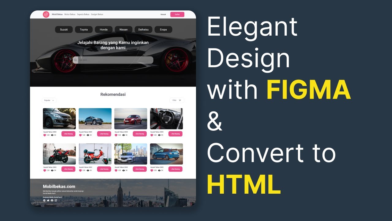 Slicing dari figma ke HTML Part 6 - Slicing Hero di Figma #figma #belajarfigma #slicingfigma ...