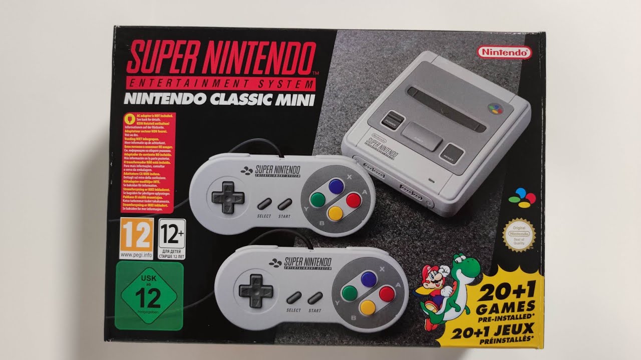 Super Nintendo Classic Mini Unboxing - YouTube