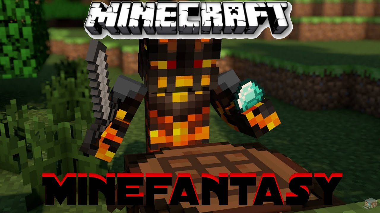 Minecraft tutorial y gameplay serie de mod Minefantasy #3 armadura y ...