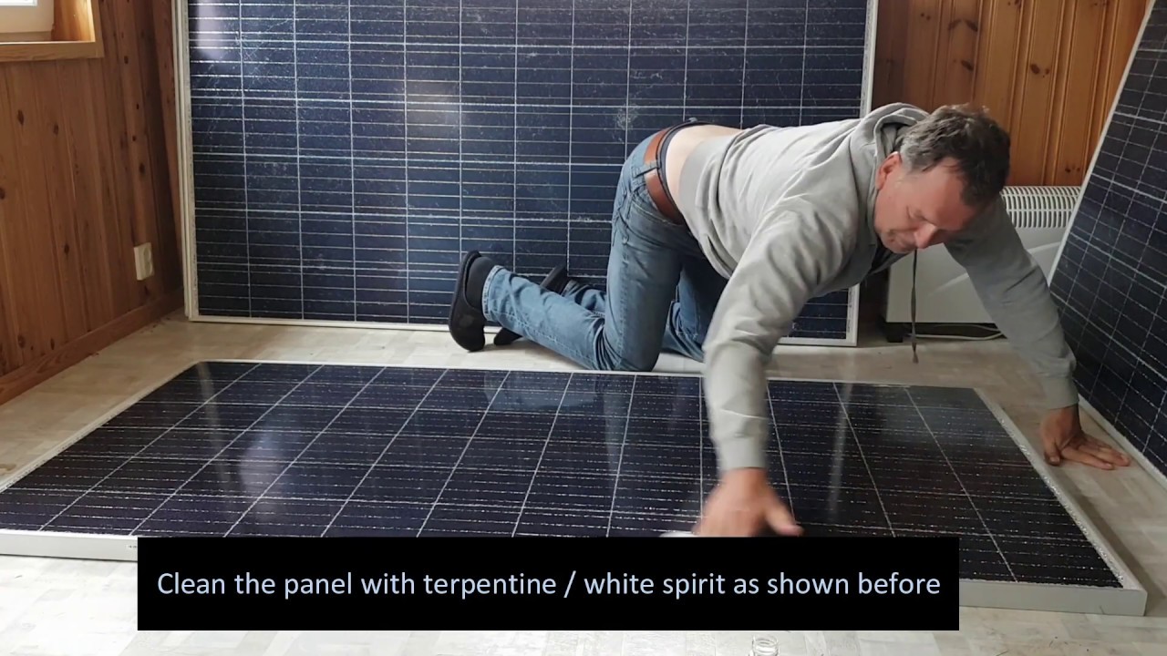 How to repair broken or cracked solar panels - YouTube