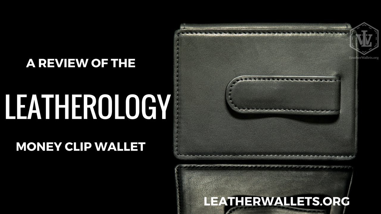Leatherology Leather Money Clip Wallet - YouTube