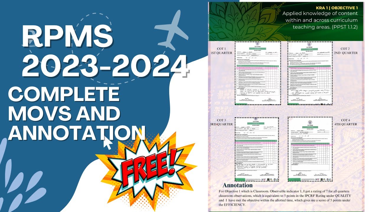 LATEST RPMS 2023-2024 PORTFOLIO FOR PROFICIENT TEACHERS WITH COMPLETE ...