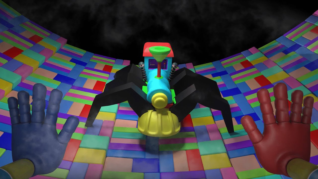 Poppy Playtime: Chapter 3 - NEW SPIDER TRAIN BOSS? - FULL GAMEPLAY ...