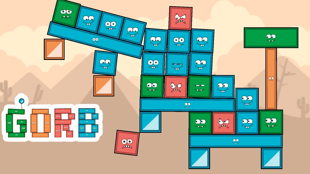 Blocks and Shapes #15 - Level 4 - Logic Puzzle Game, walkthrough. GORB ...