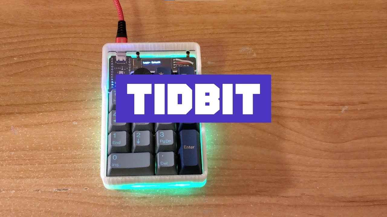 Tidbit Numpad Build - YouTube