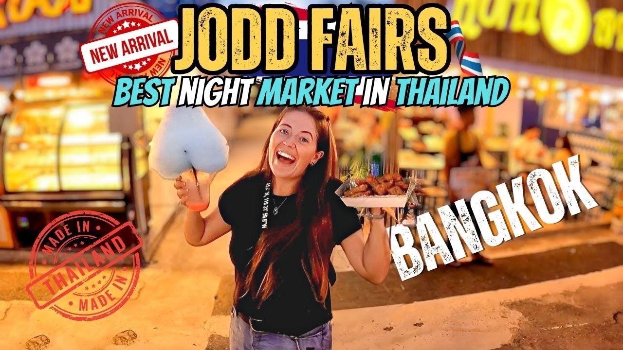 Jodd Fairs NIGHT MARKET Bangkok - STREET FOOD Heaven in THAILAND - YouTube