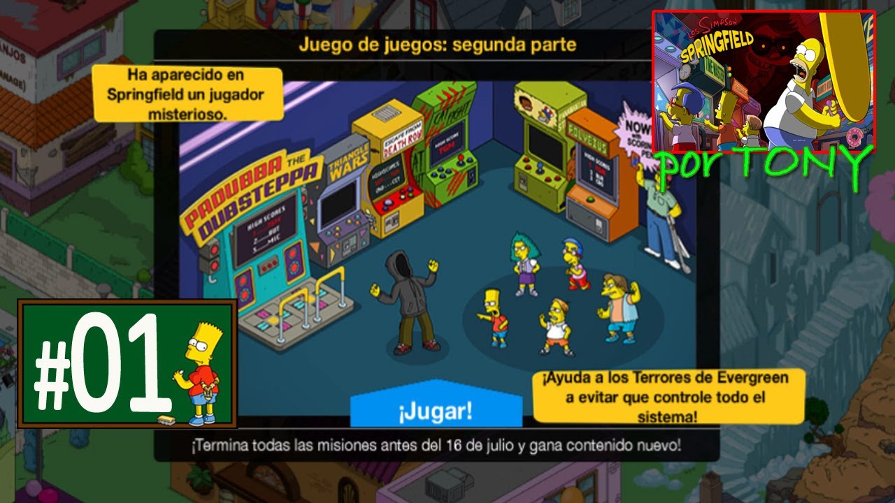 Los Simpson Springfield "Juegos'20: Capítulo 1 - Juego de Juegos ...