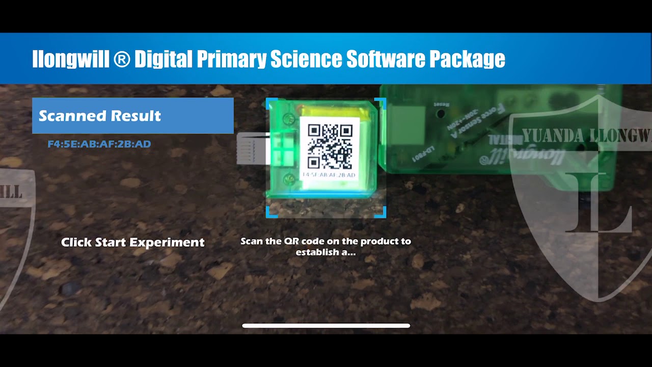 How to Pair Llongwill Digital Sensors with Lllongwill Labs App - YouTube