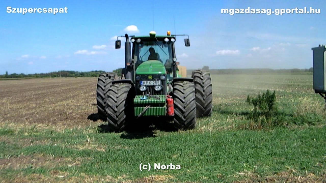 Szupercsapat - John Deere 8530+Horsch Tiger 5MT { INTRO } *HD* - YouTube