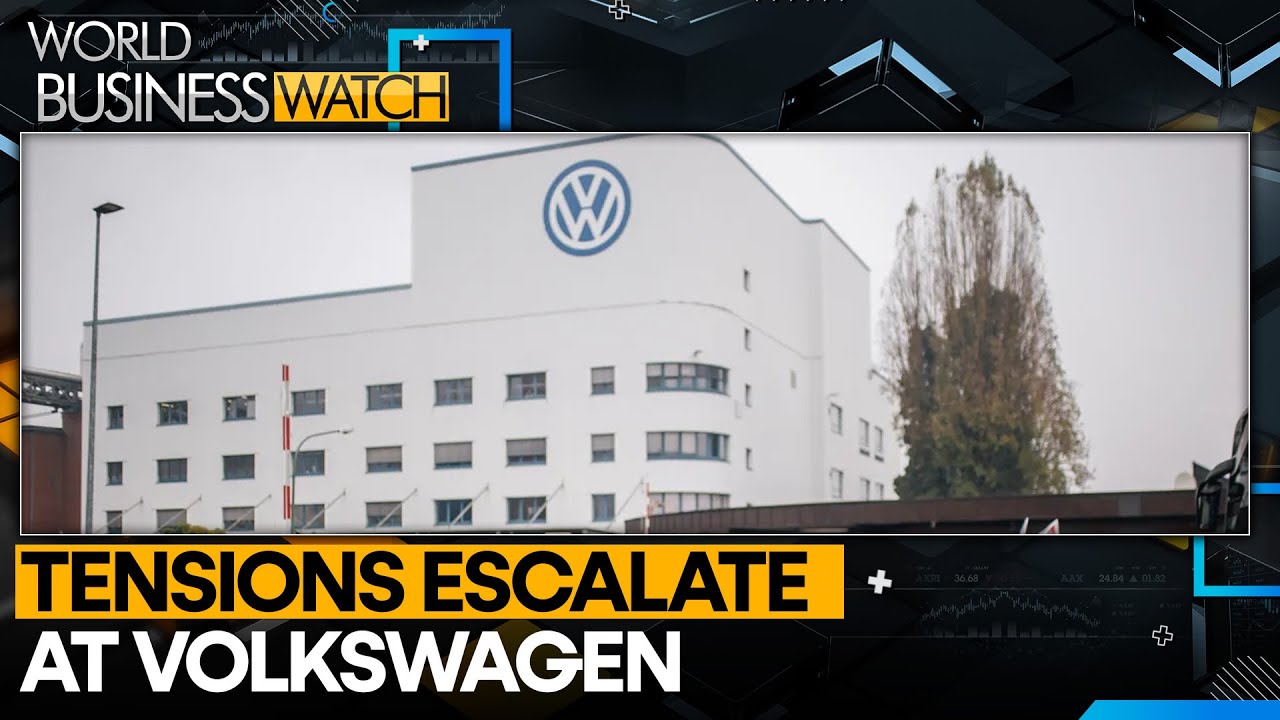 Volkswagen Workers Strike Over Wage Cuts & Job Cuts Threats | World ...