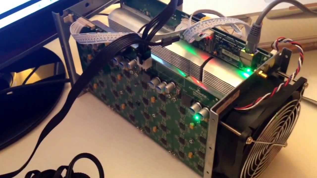 Bitcoin mining test antminer s1 with unboxing miner - YouTube