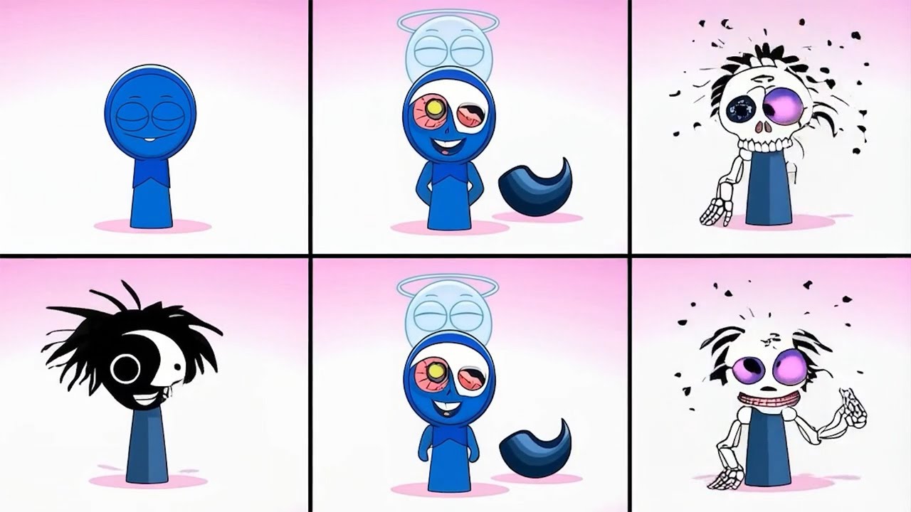 Sprunki OC ALL Phases Same Color VS Sprunki OC Ai | Compilation ...