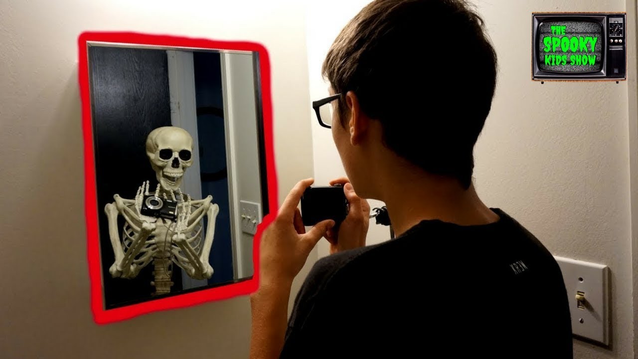 SKELETON CAMERA FOUND IN ATTIC!!! - YouTube