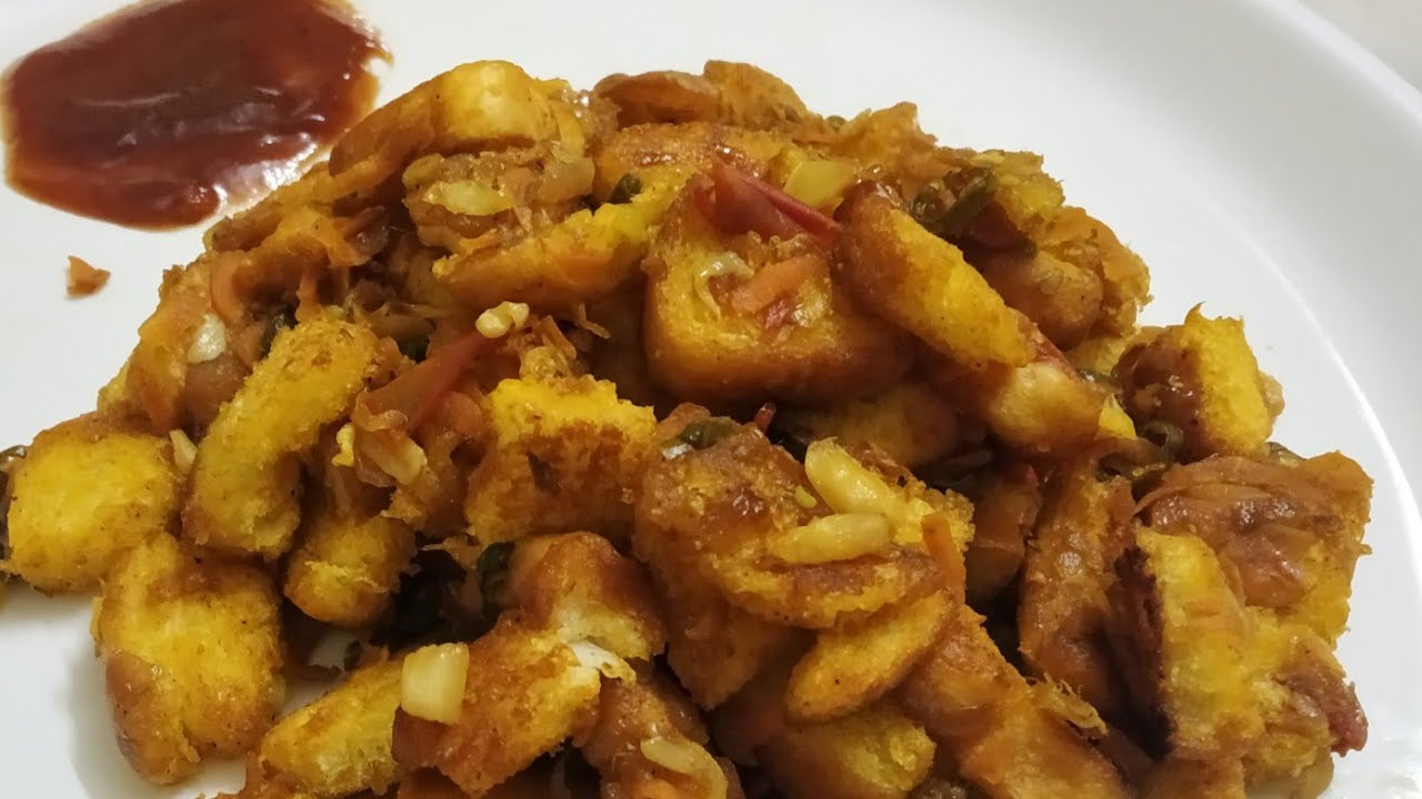 Bread chilli recipe in tamil|Masala bread| How to make bread chilli ...