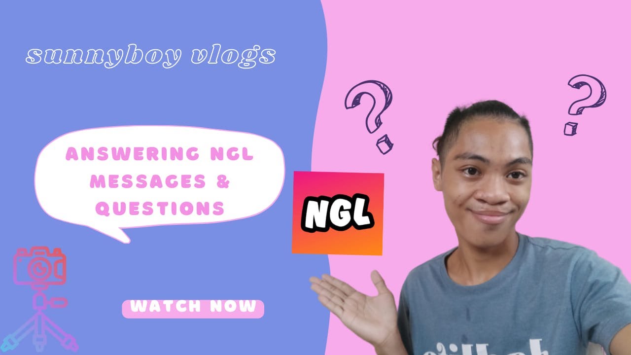 ANSWERING NGL MESSAGES & QUESTIONS | SUNNYBOY VLOGS - YouTube