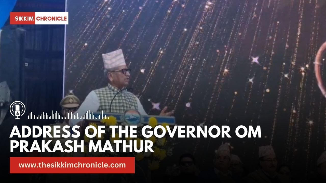 Address of the Governor Om Prakash Mathur - YouTube
