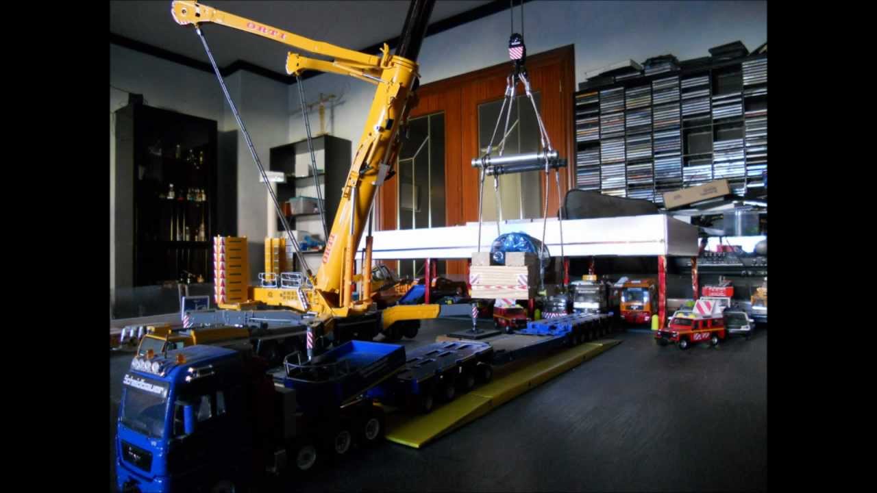 LTM 11200-9.1CARGANDO GENERADOR MAN A GOLDHOFER 4+6 - YouTube