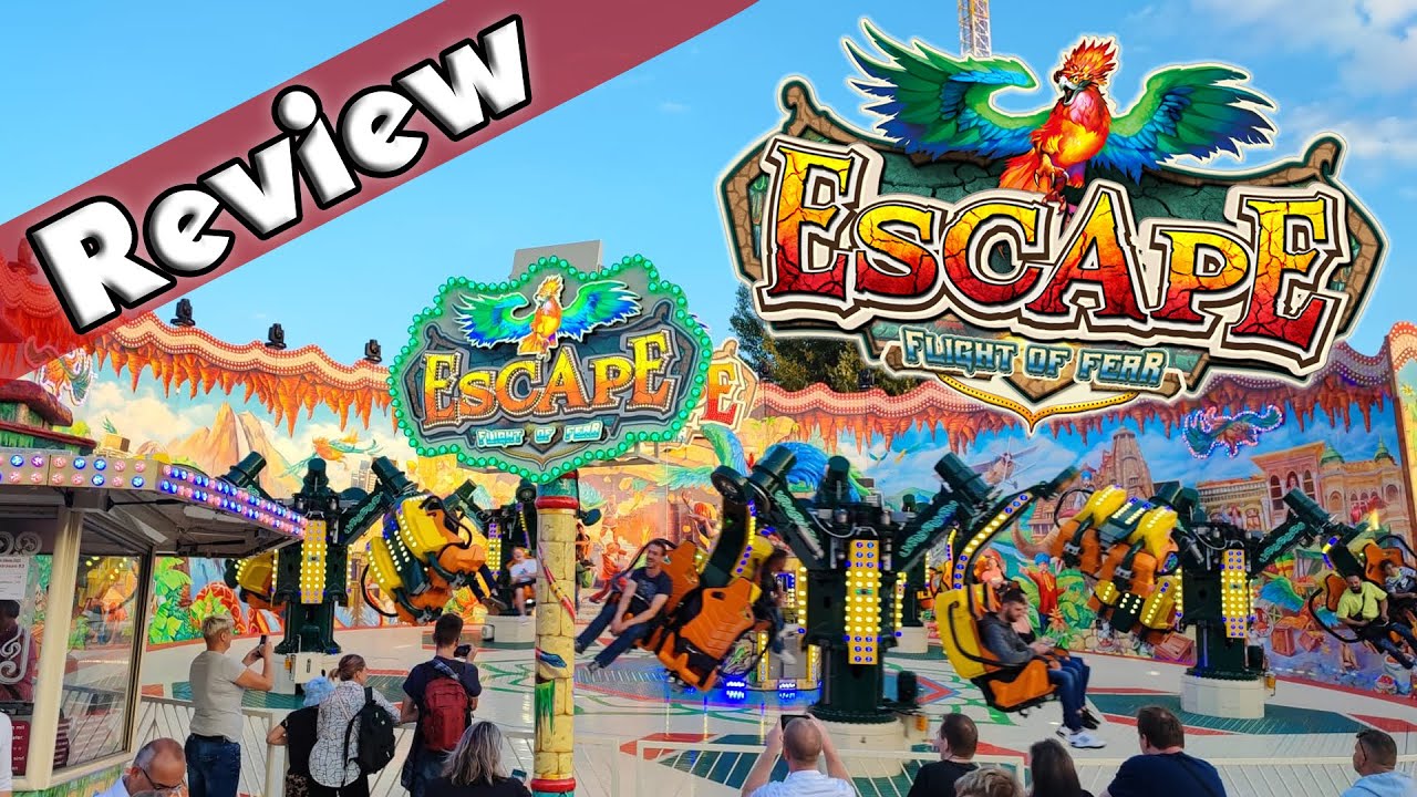 Escape - Flight of Fear | Vollthematisiertes Fahrgeschäft [Review ...