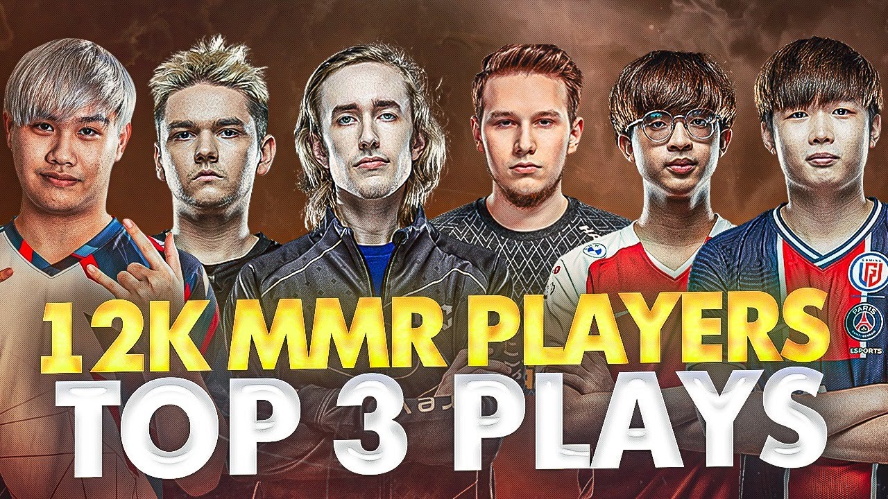 All 12k MMR Players with their TOP-3 Plays in Dota 2 History - YouTube
