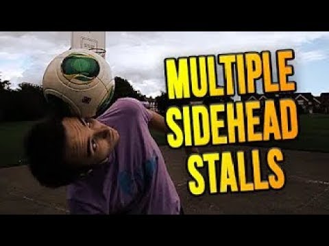 Multiple Side Head Stall TUTORIAL Football Freestyle - YouTube